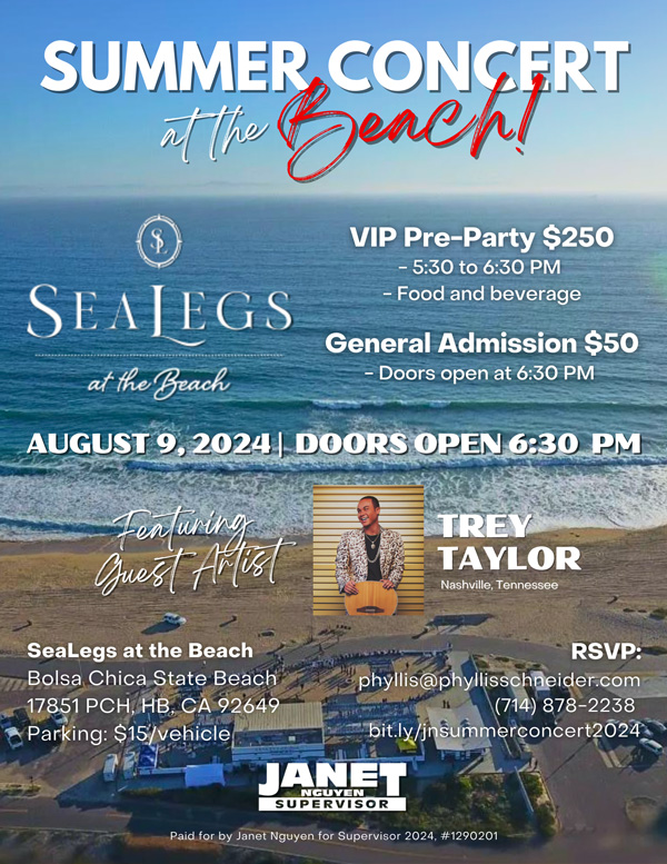 Summer Concert at the Beach - OCGOP